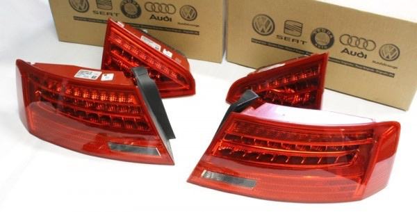 Audi A5, S5, S line 8T, sportback, facelift, zadnje led lampe