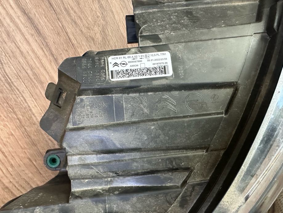 Citroen/Opel/Fiat 9808567680 original far