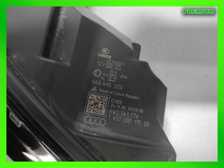 FAR AUDI A4 B9 > 15-18 > 8W0941774