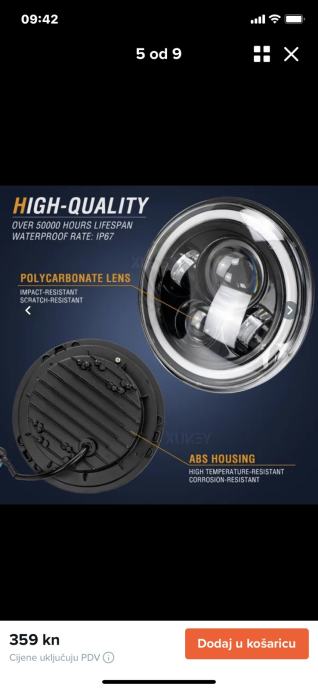 Lada niva led farovi