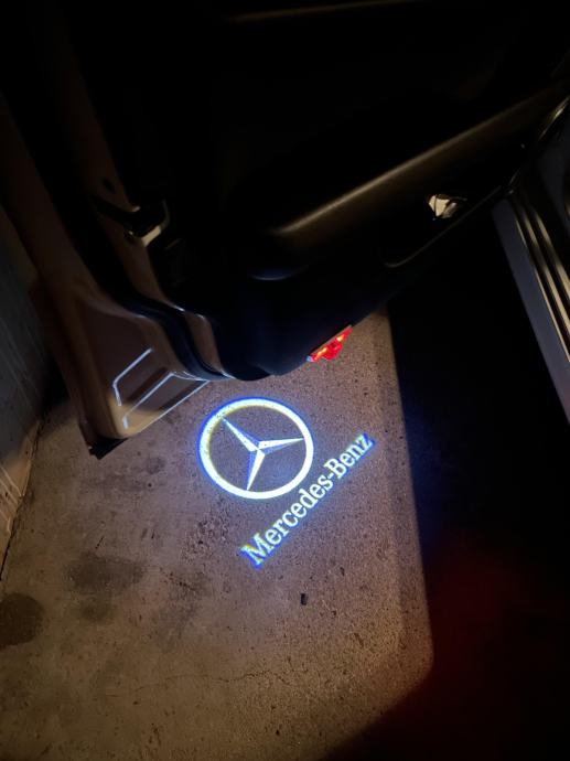 Original Mercedes Welcome Light - logo LED NOVO