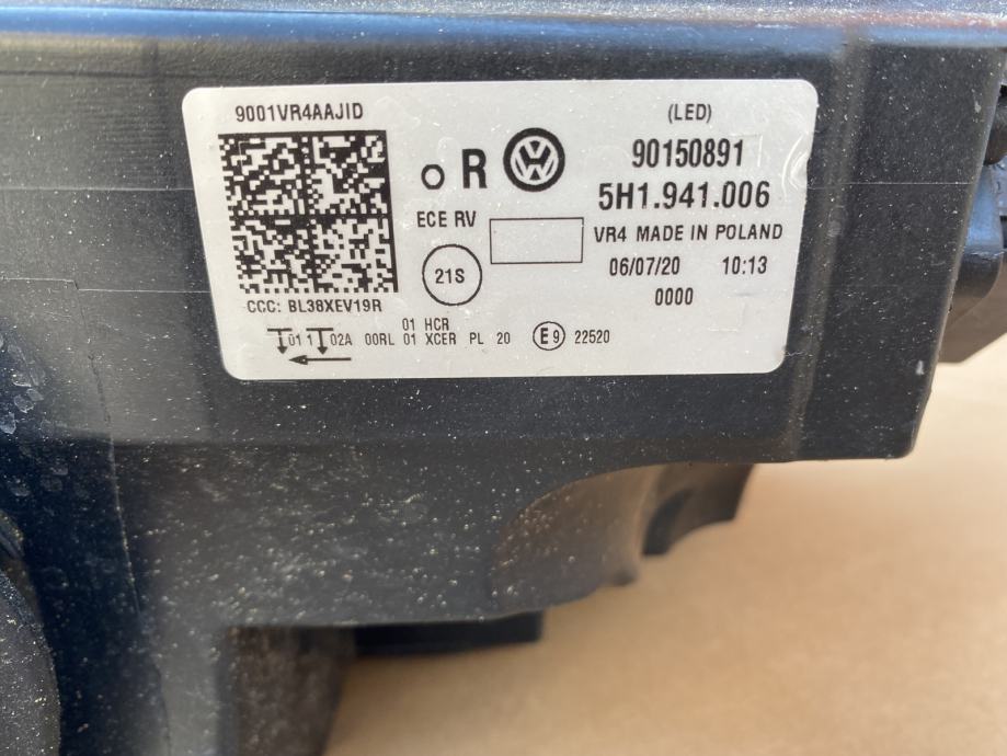 VW GOLF 8 FAR 5H1 941 006