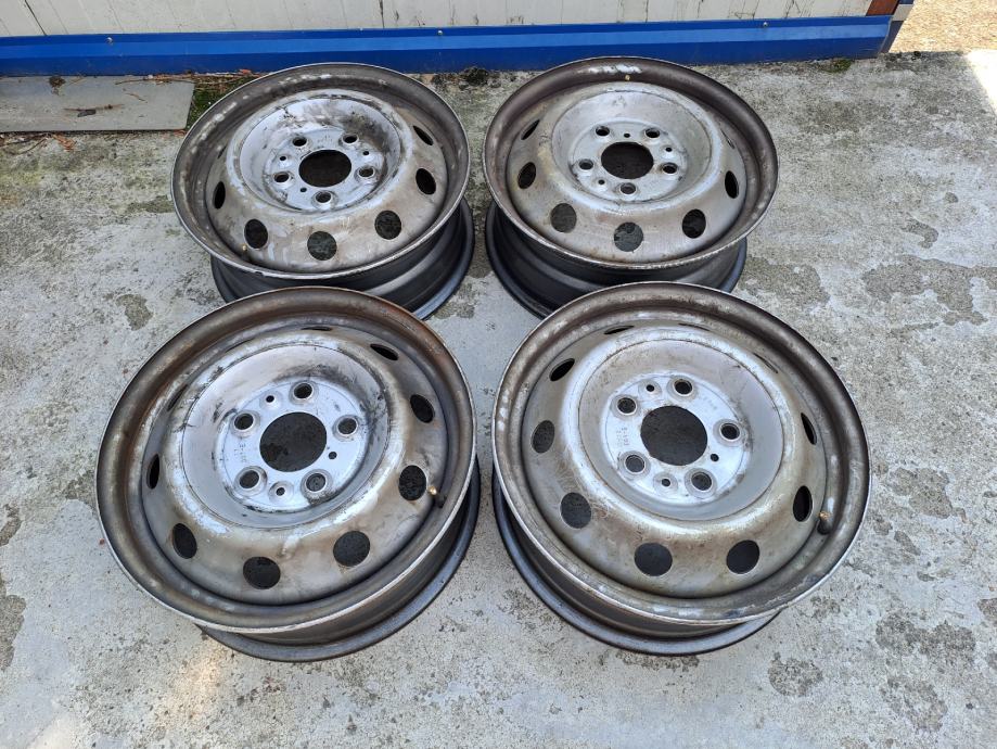 Čelične felge 16 cola 5x130 Peugeot/Citroen/Fiat/Opel, set 220eura