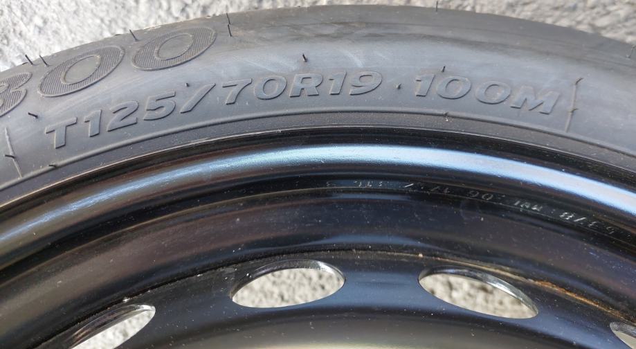 Rezervni kotač 125/70/19 5x112,za audi ,seat skoda vw