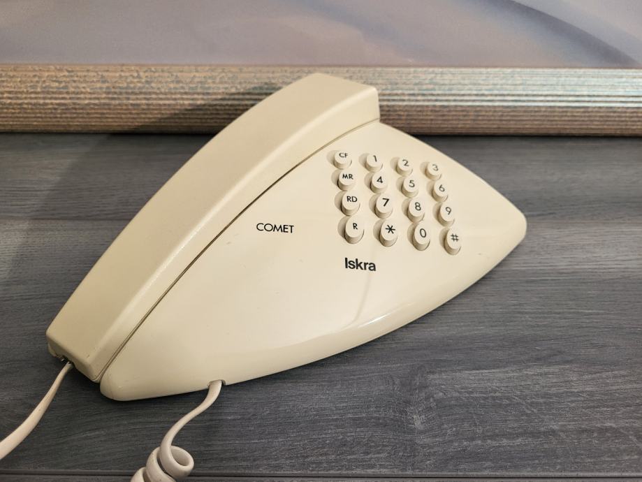 Iskra Comet vintage telefon
