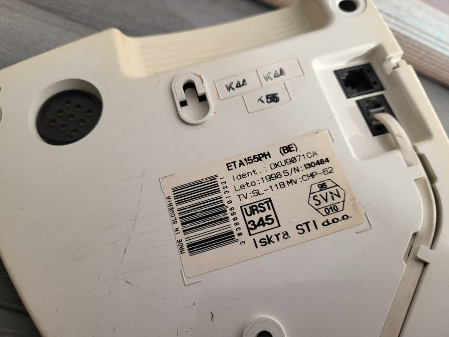 Iskra Comet vintage telefon