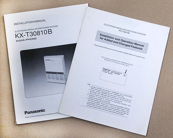 PANASONIC TEL. CENTRALA EASA 308 i PANASONIC TELEFON KX - T7030