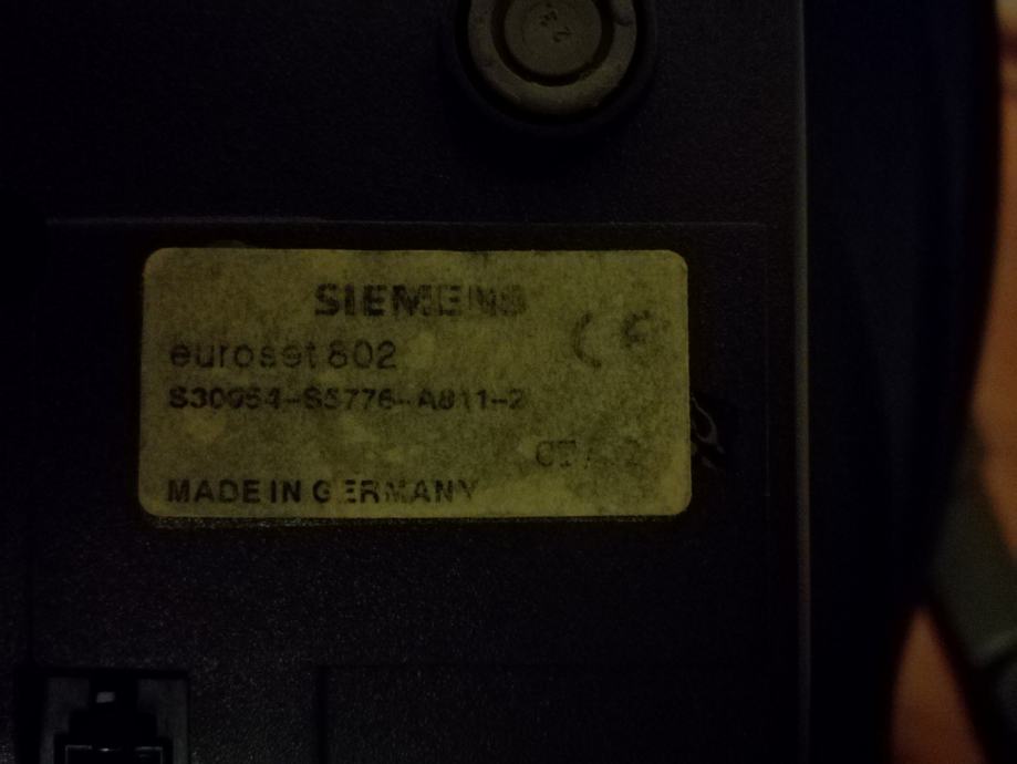 SIEMENS euroset 802