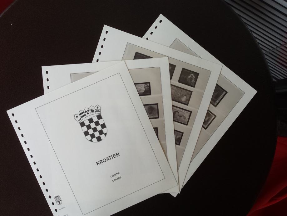 Lindner original listovi T168 Hrvatska 2006 godina