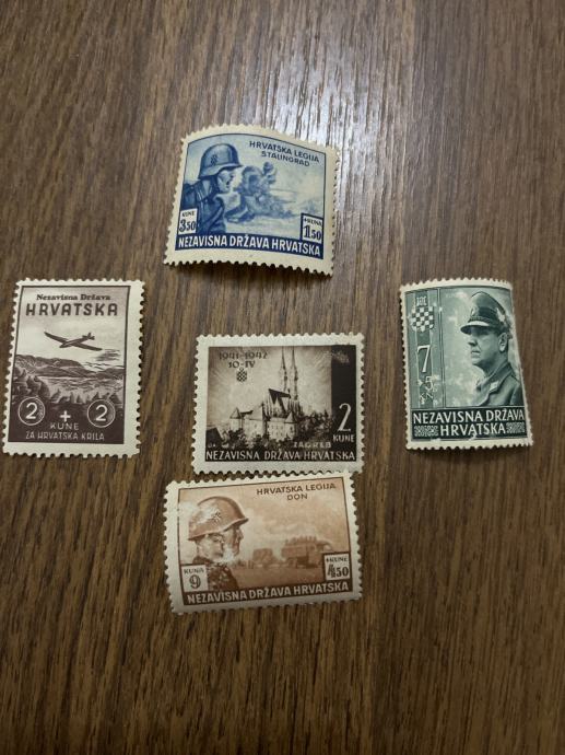 Poštanske markice NDH