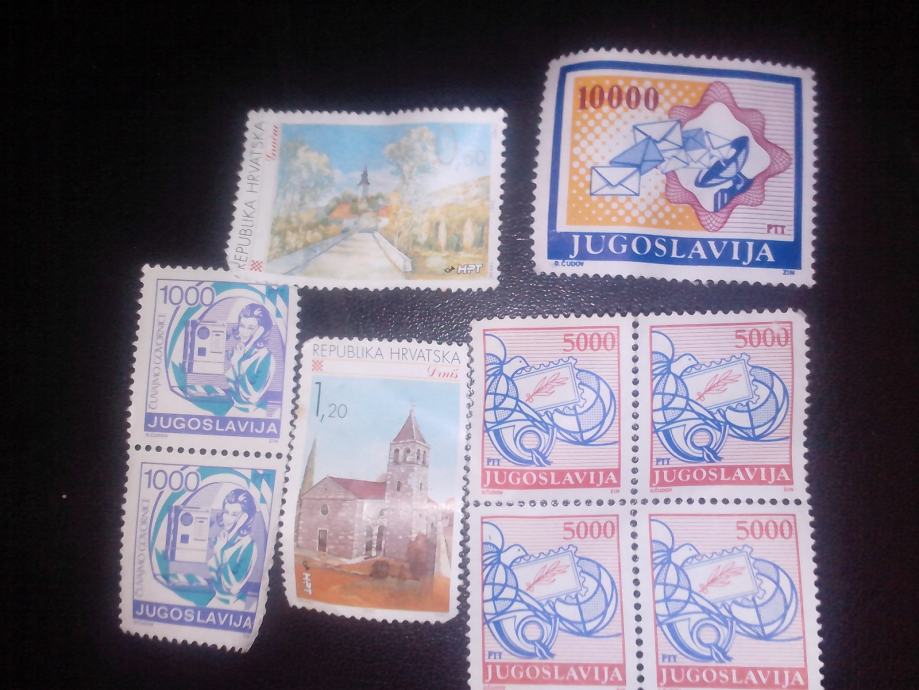 stare markice, pisma