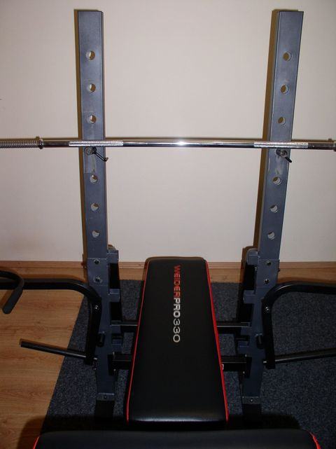 Bench klupa WEIDER PRO 330 + 100kg utega