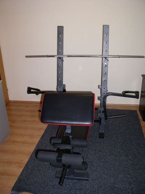 Bench klupa WEIDER PRO 330 + 100kg utega
