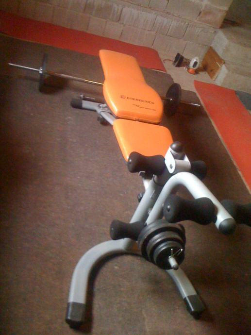 Energetics power bench 280 klupa prodajem