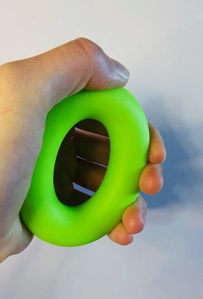 Gume za Jačanje Podlaktice Ruke Šake 20 Kg Zelena Guma