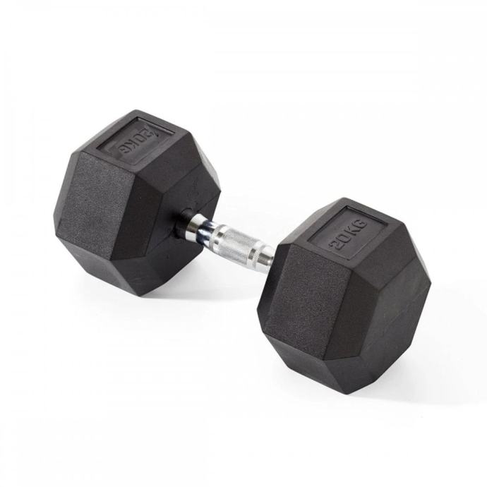 Hexa Bućice Crne Gumirane 20 kg Hexagon Bućica Hex Heksa 20kg