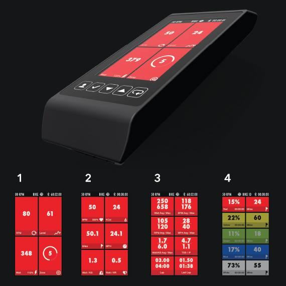 Life Fitness IC8 Team Bike Spinner (wattmeter)