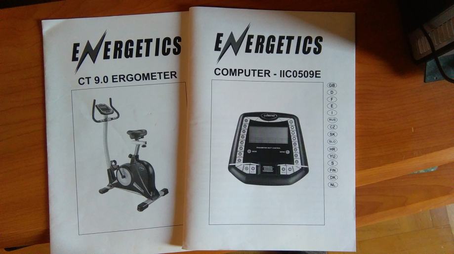 Sobni bicikl Energetics CT 9.0 Ergometer