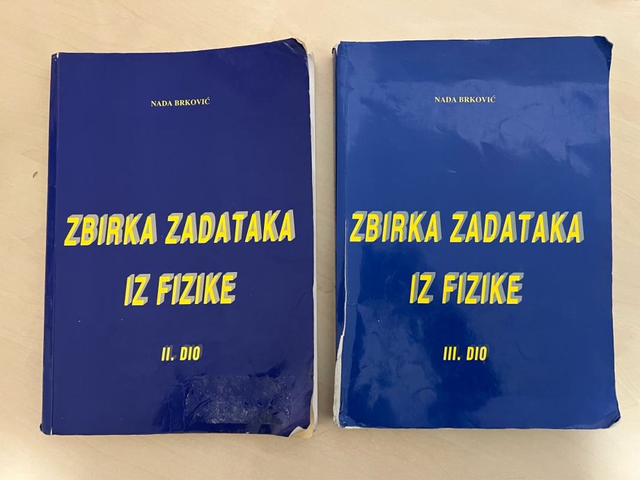 Plava zbirka komplet, Nada Brković : Zbirka zad iz fizike 2. i 3. Dio