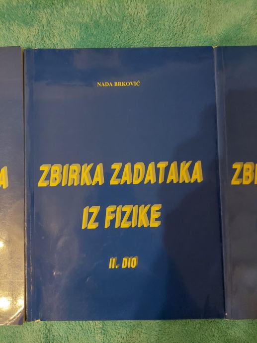(PLAVA ZBIRKA- Komplet) Zbirka zadataka iz fizike - Nada Brković