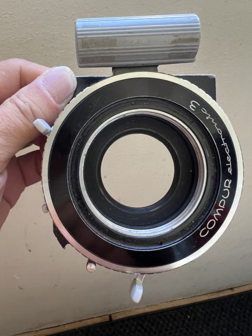Compur Electronic 3 large format lens okidac - shutter