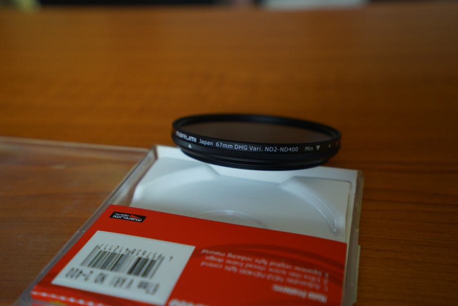 Marumi DHG variable ND 2 - ND 400 filter