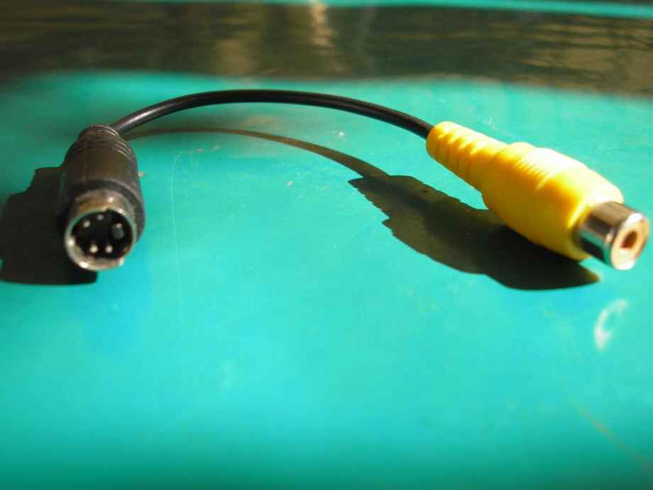 Adapter kabel S-Video na Chinch Video