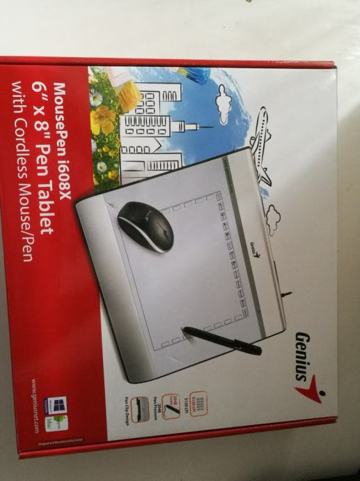 Genius graphic tablet i608x