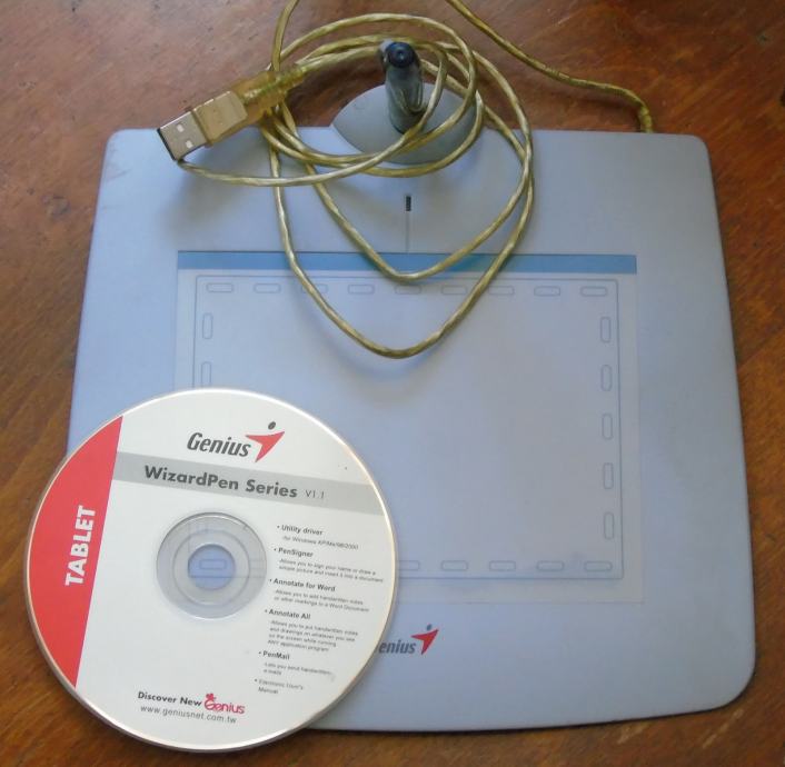 Genius wizard pen 5x4 uređaj za crtanje olovkom