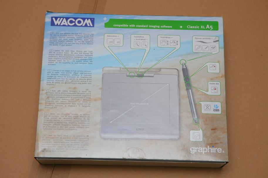 Graficki tablet Wacom Graphire 4 Classic XL (A5)