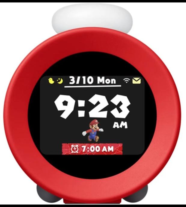 NINTENDO SOUND CLOCK ALARMO - *NOVO*