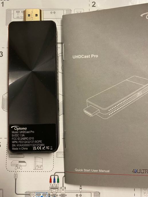 Optoma UHD cast pro