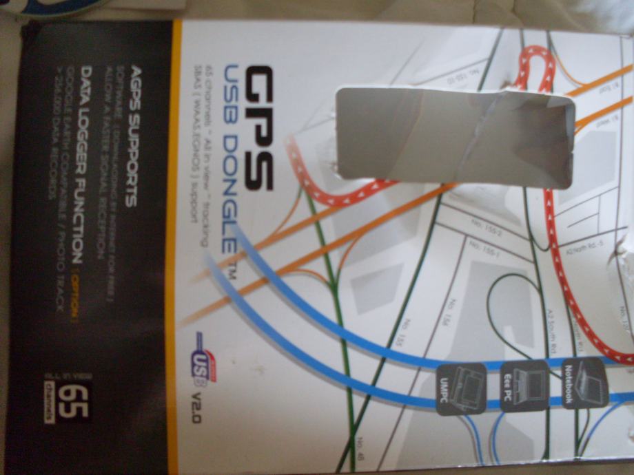 USB GPS Stick Dongle Receiver Canmore GT-730F