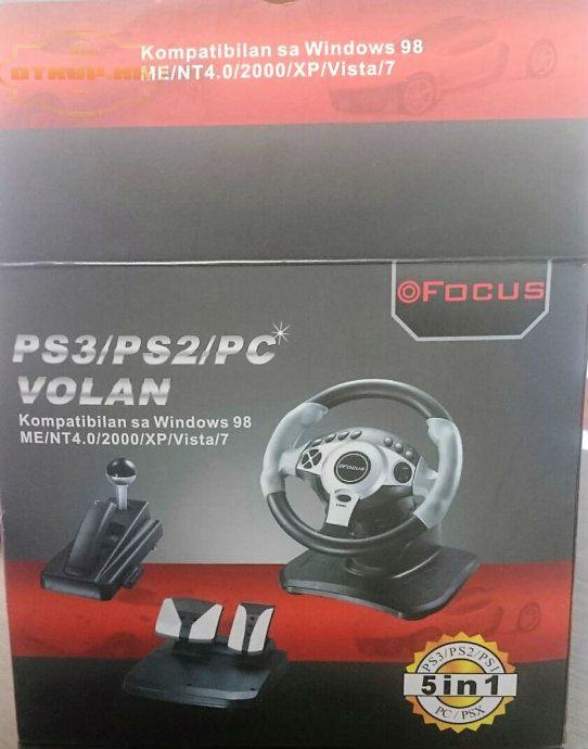 VOLAN ZA IGRANJE KOMPATIBILAN SA PC, PS3, PS4, POVOLJNO