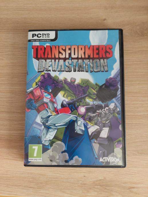 2 PC kontrolera i igra Transformers Devastation