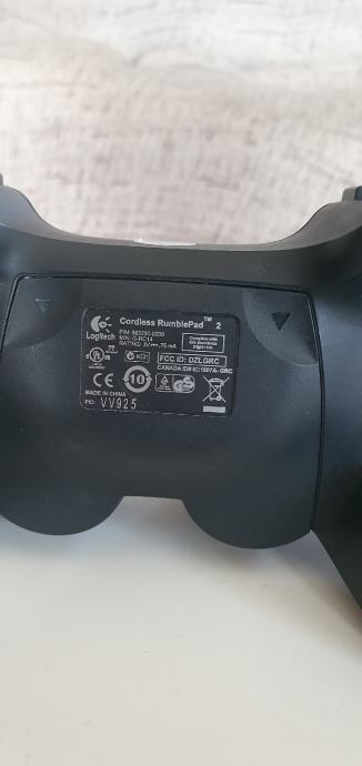 BEŽIČNI GAMEPAD ZA PC(JOYSTICK) Logitech Cordless Rumblepad 2 (CRNI)