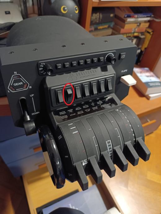 Flight sim setup (Bravo Throttle Quadrant+T.Flight pedals+T.16000M FC)