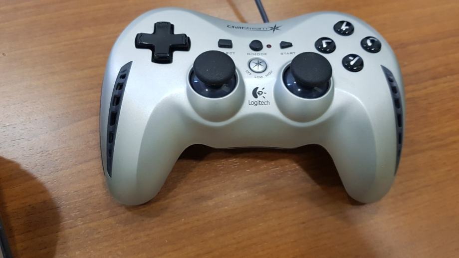 Logitech ChillStream PC gamepad.