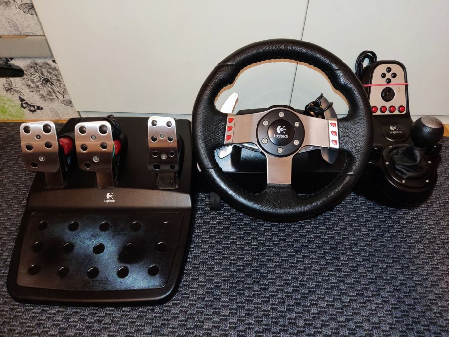 Logitech G27 + Shifter (mjenjač brzina)