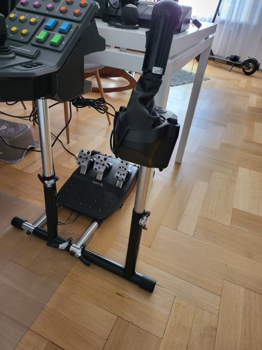 Logitech G29+wheel stand pro+Almar SKRS shifter+logitech heavy bundle