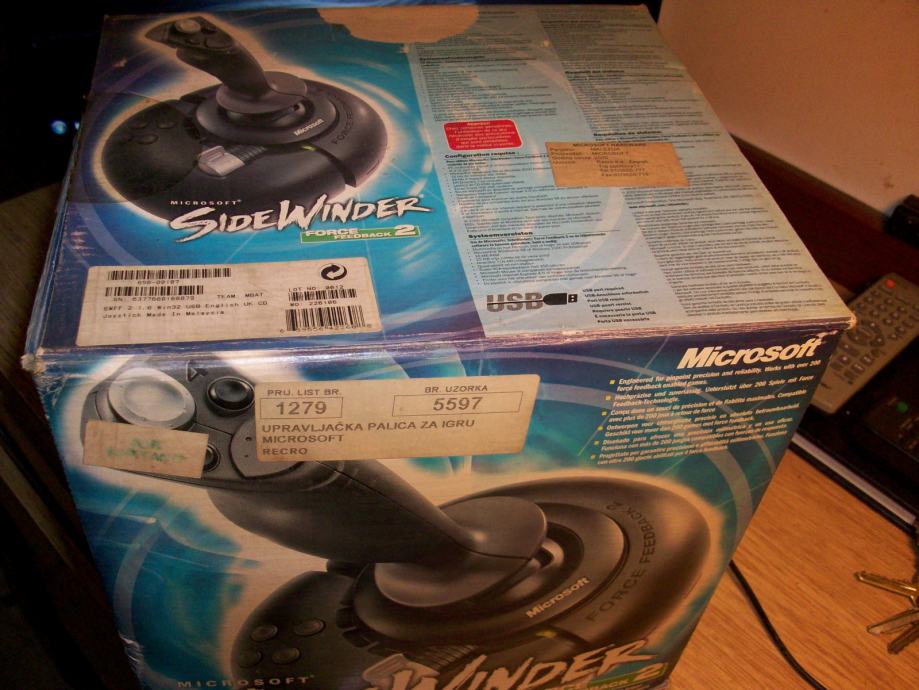 Microsoft SideWinder Force Feedback 2 Joystick