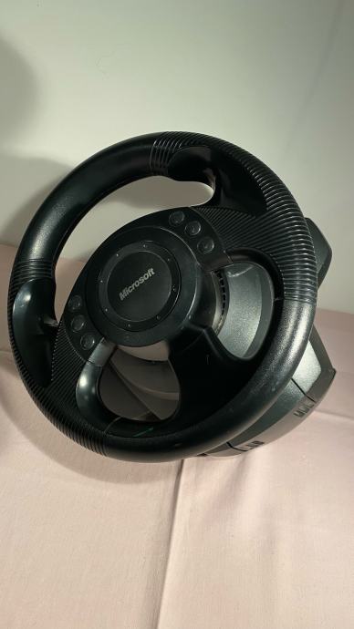Microsoft SideWinder Precision Racing Wheel + Pedals