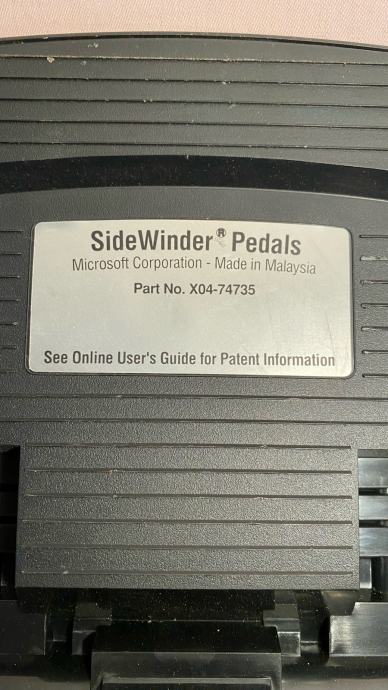 Microsoft SideWinder Precision Racing Wheel + Pedals