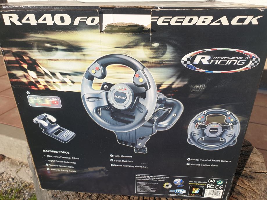 Saitek R440 Force Feedback, novo i nekorišteno