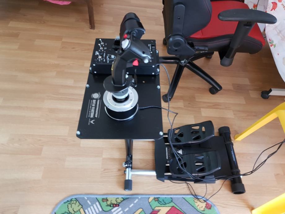Thrustmaster warthog US AIR FORCE a10c ultimate HOTAS kompletan set