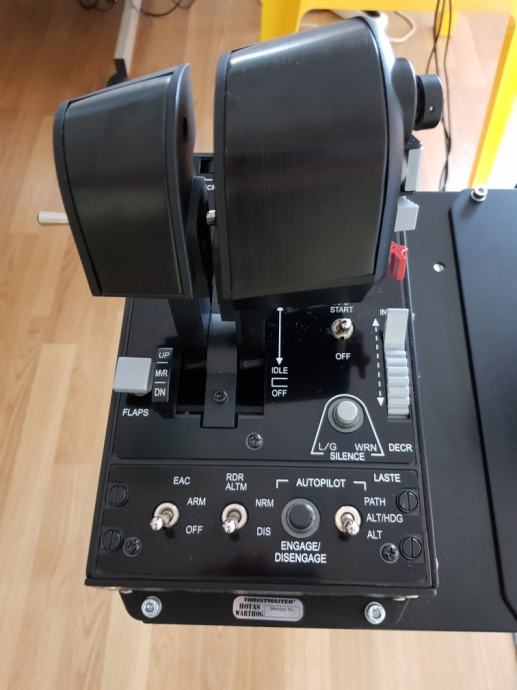 Thrustmaster warthog US AIR FORCE a10c ultimate HOTAS kompletan set