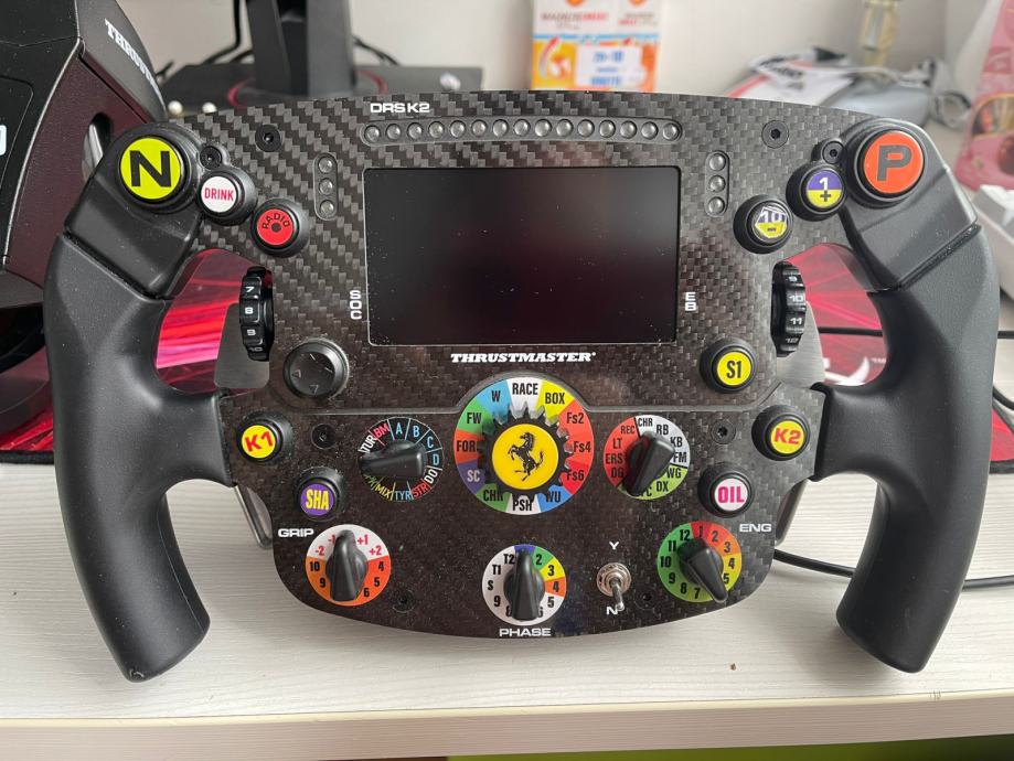 Thrustmaster Formula Wheel Add-On Ferrari SF1000 Edition, Replica Whee