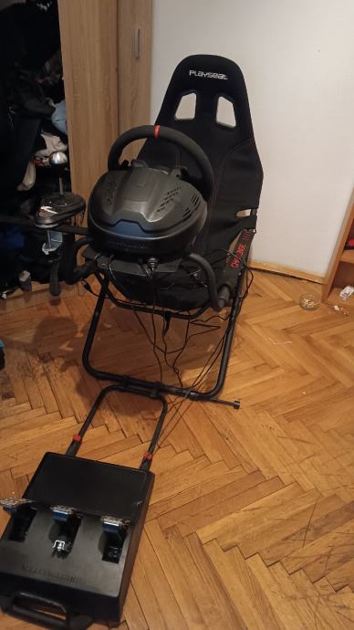 THRUSTMASTER T300 + Mjenjač + Playseat