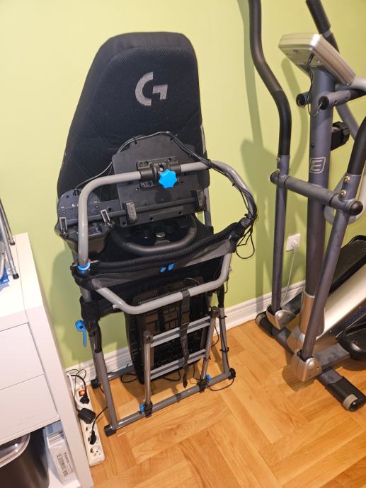 Volan Logitech G923, mijenjač, stolica Playseat Challenge X