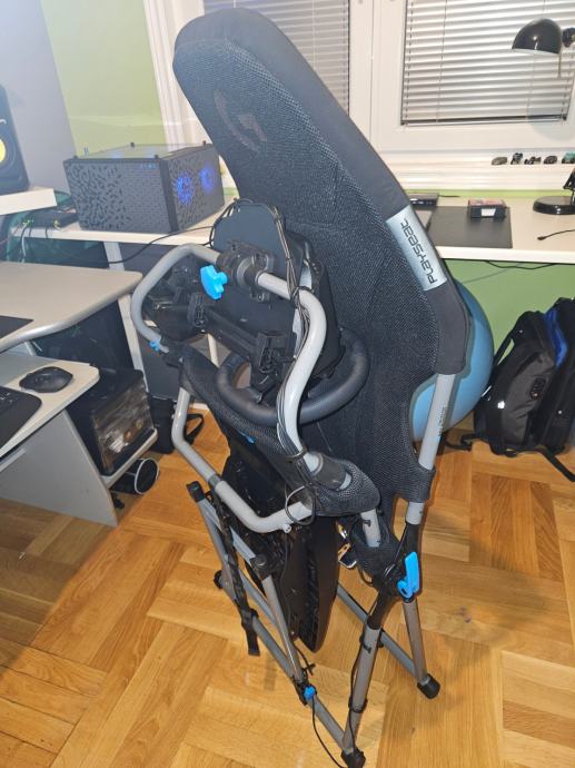 Volan Logitech G923, mijenjač, stolica Playseat Challenge X
